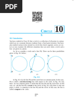 Class 10 Maths: Circles Basics | PDF