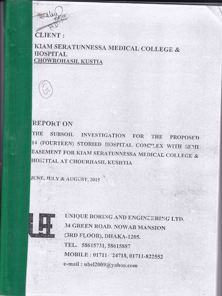 Unique Boring and Engineering(Soil Test_compressed | PDF
