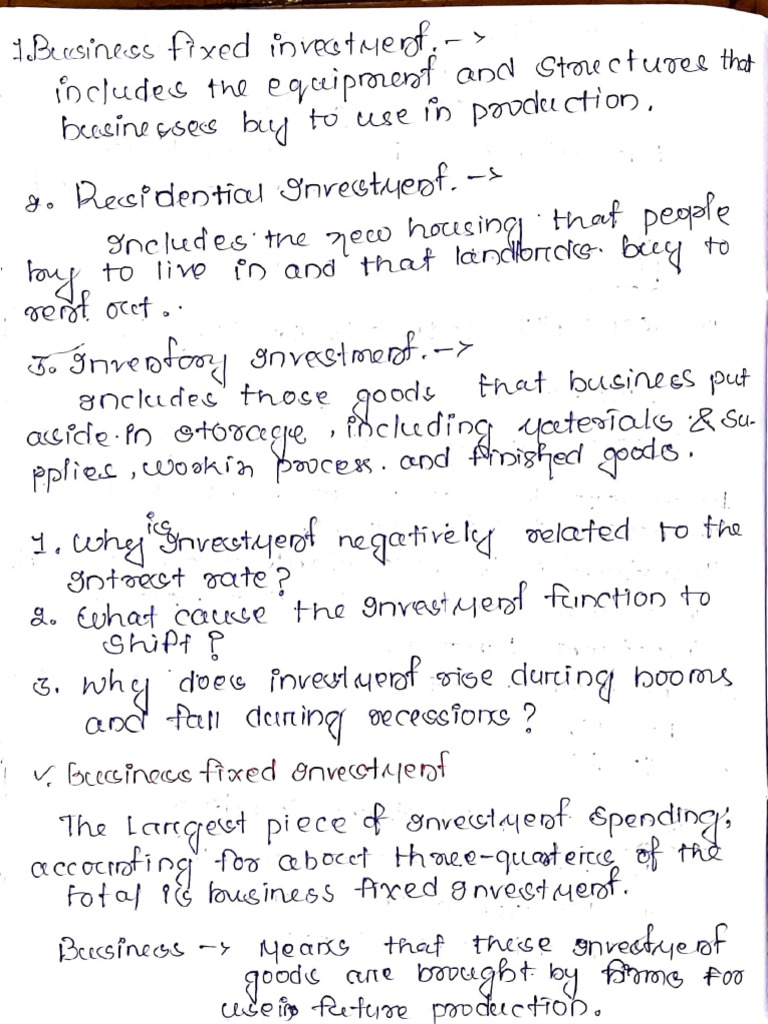 Economics Note | PDF