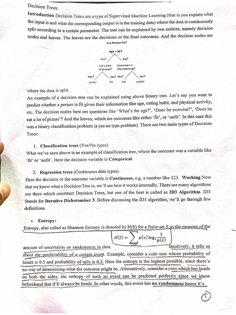 Decision Tree Pdf