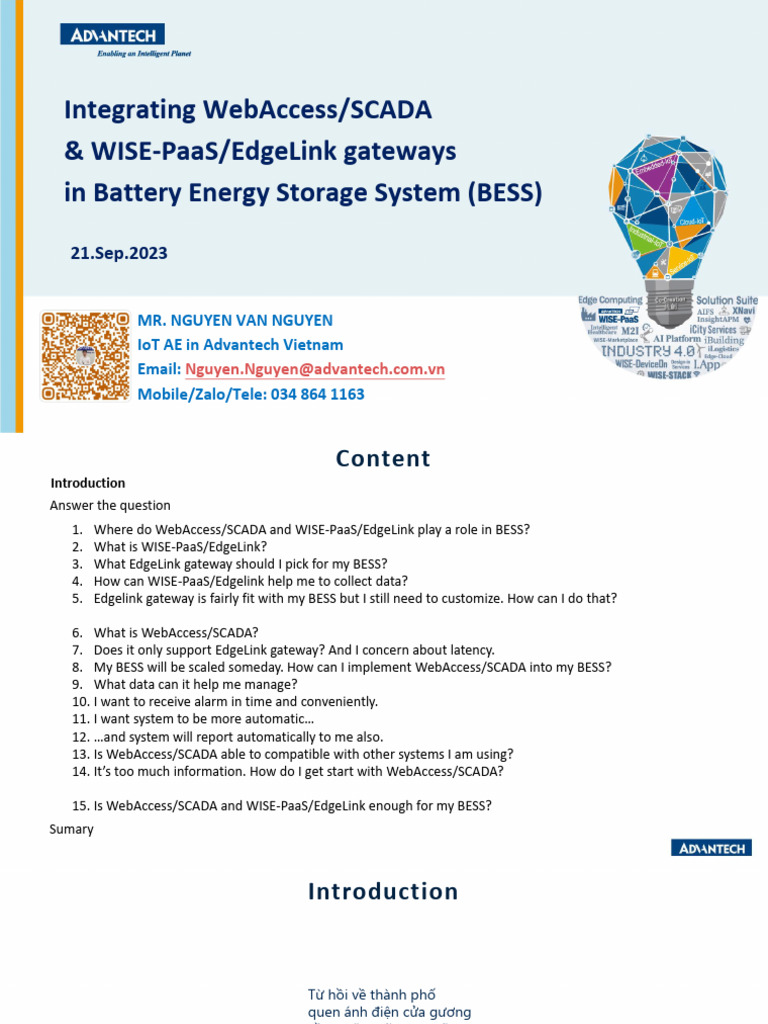 Integrating SCADA & EdgeLink in BESS | PDF | Scada | Programmable Logic ...