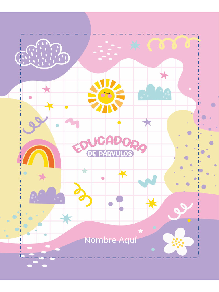 portada educadora de parvulos opcion 2 | PDF