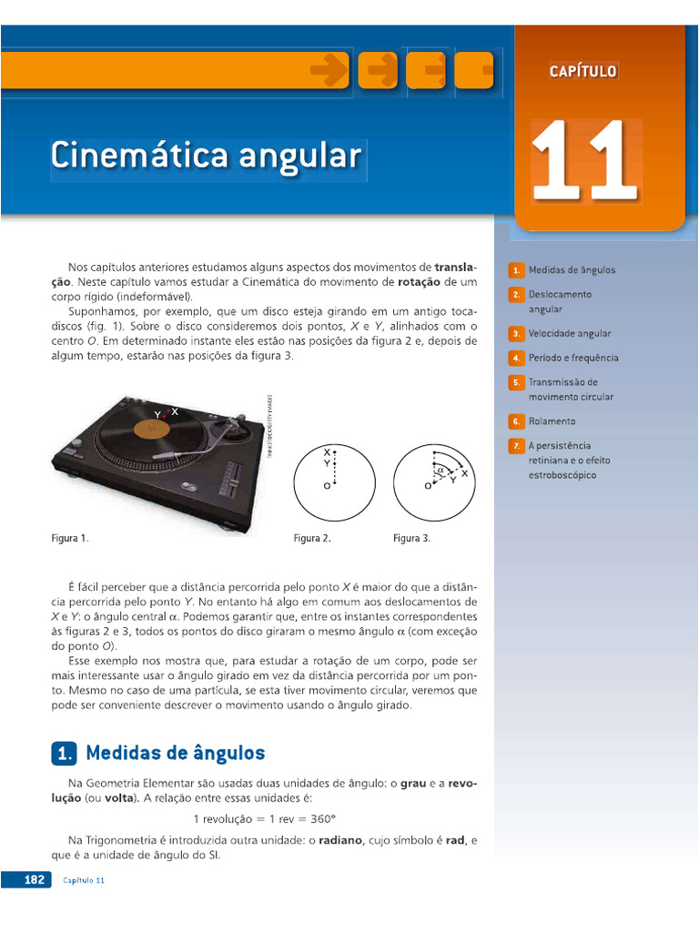 Teoria Movimento Angular | PDF