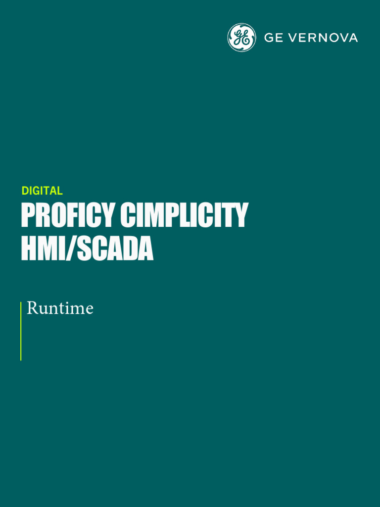 BM Cimplicity Runtime Master | PDF | Login | Window (Computing)