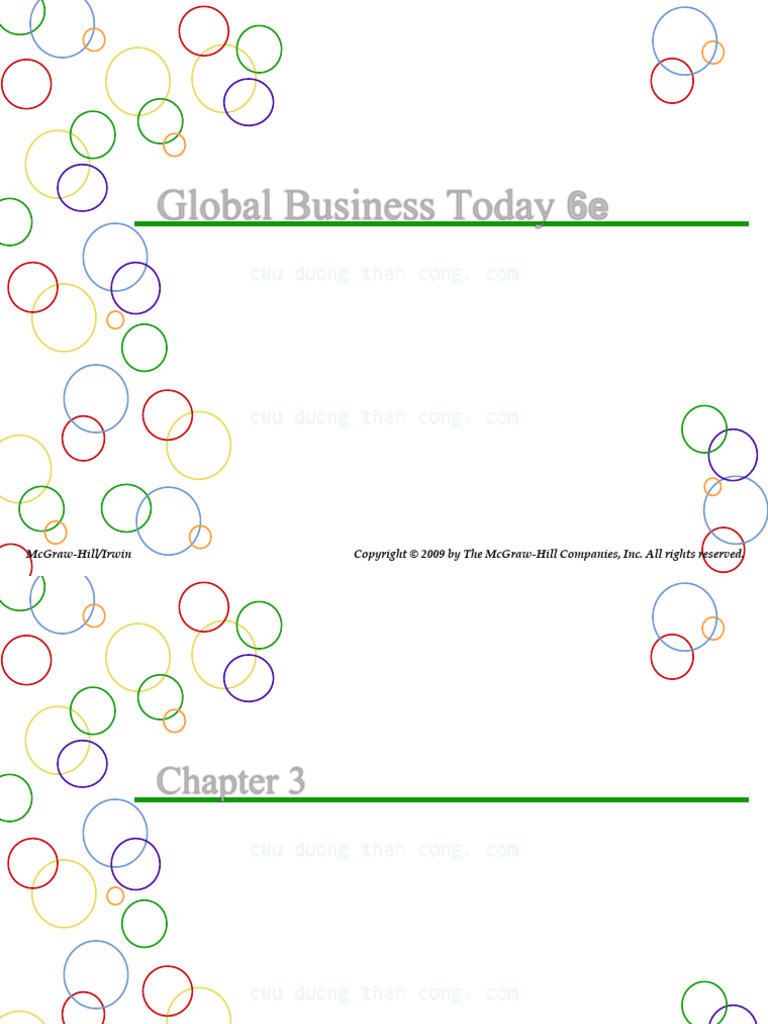 International Business - Chap003gbt Differences in Culture | PDF ...