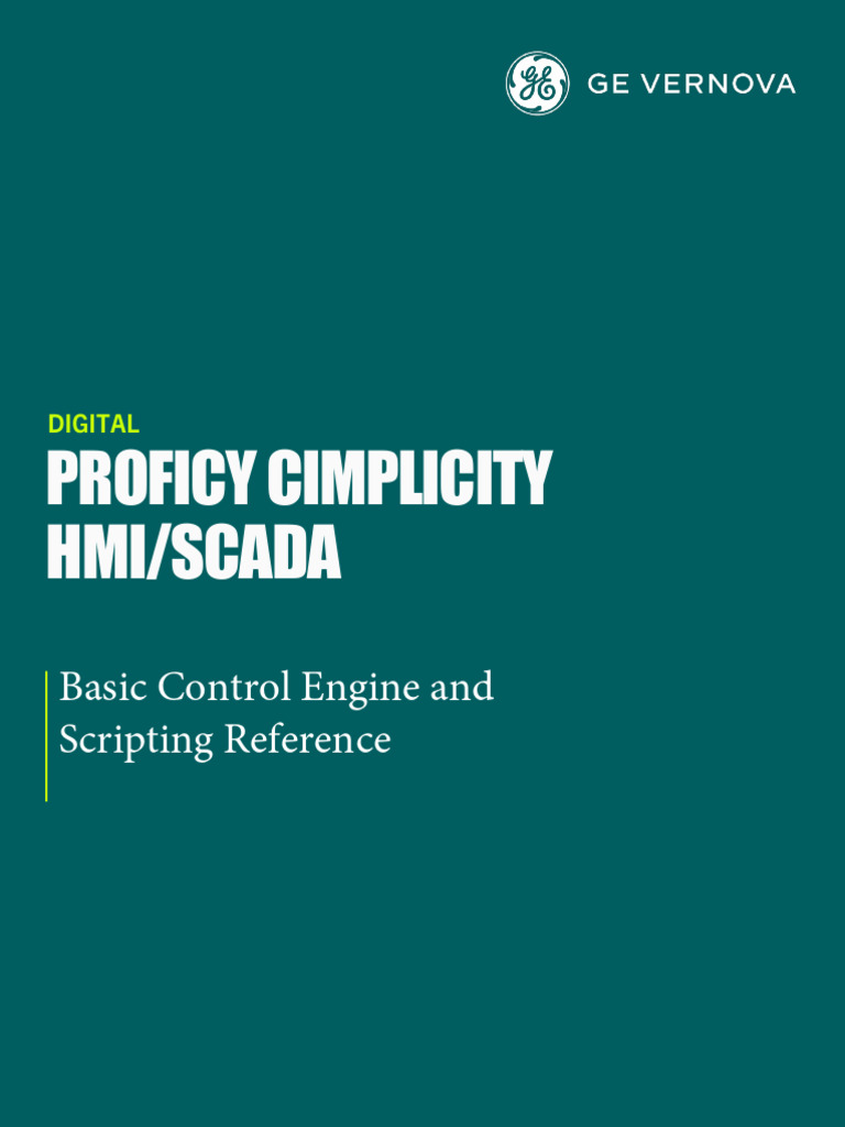 BM Cimplicity Basic Control Engine and Scripting Reference Master | PDF | Computer Science ...