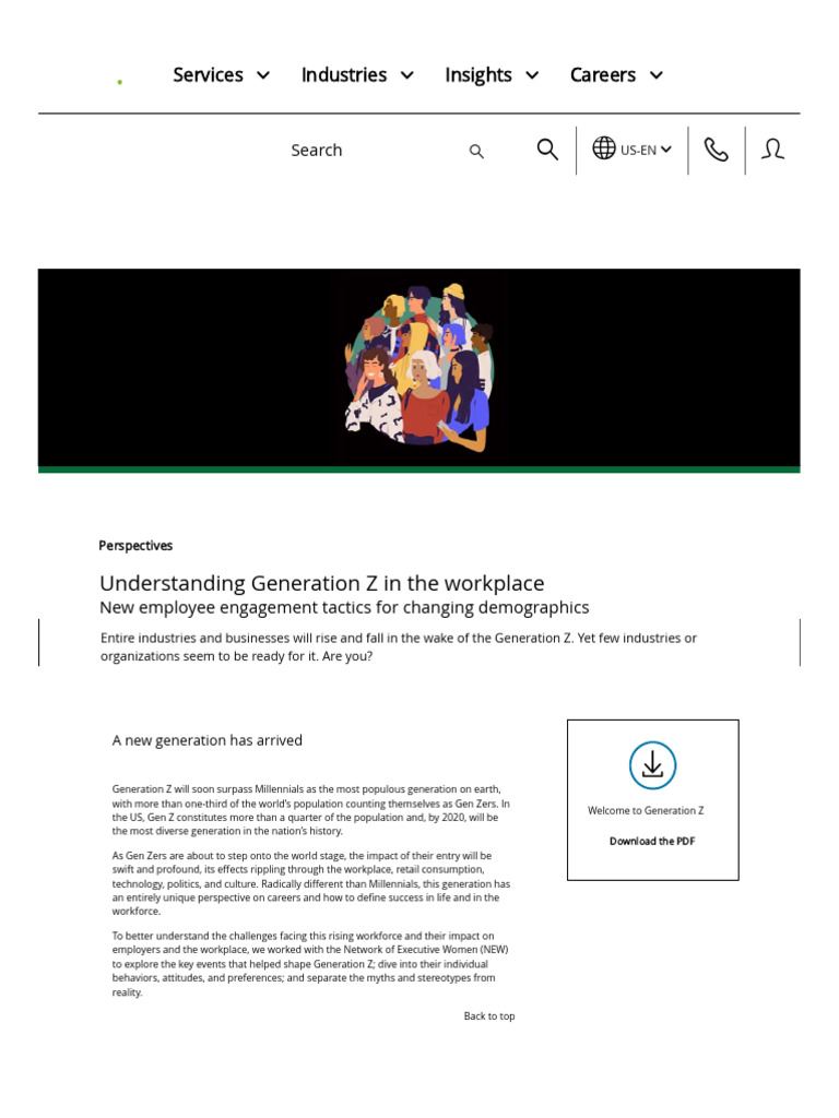 Understanding Generation Z's Impact | PDF | Business