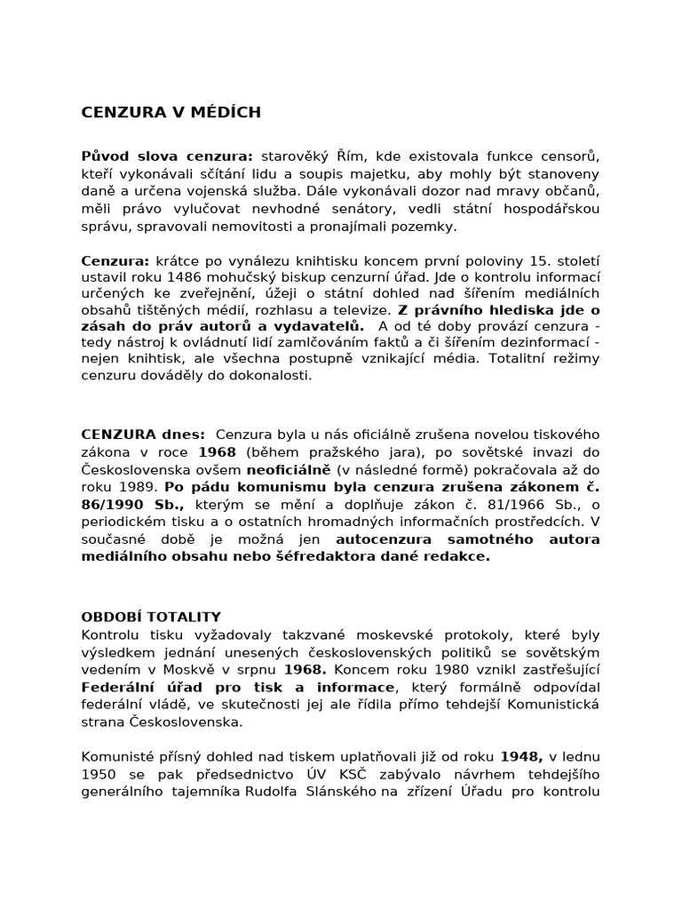 3, Propaganda cenzura | PDF