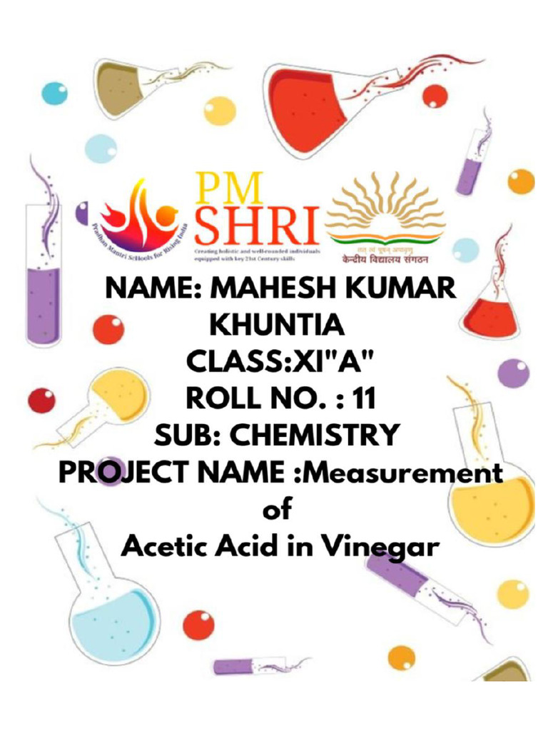 Chemistry Project-1-7 | PDF