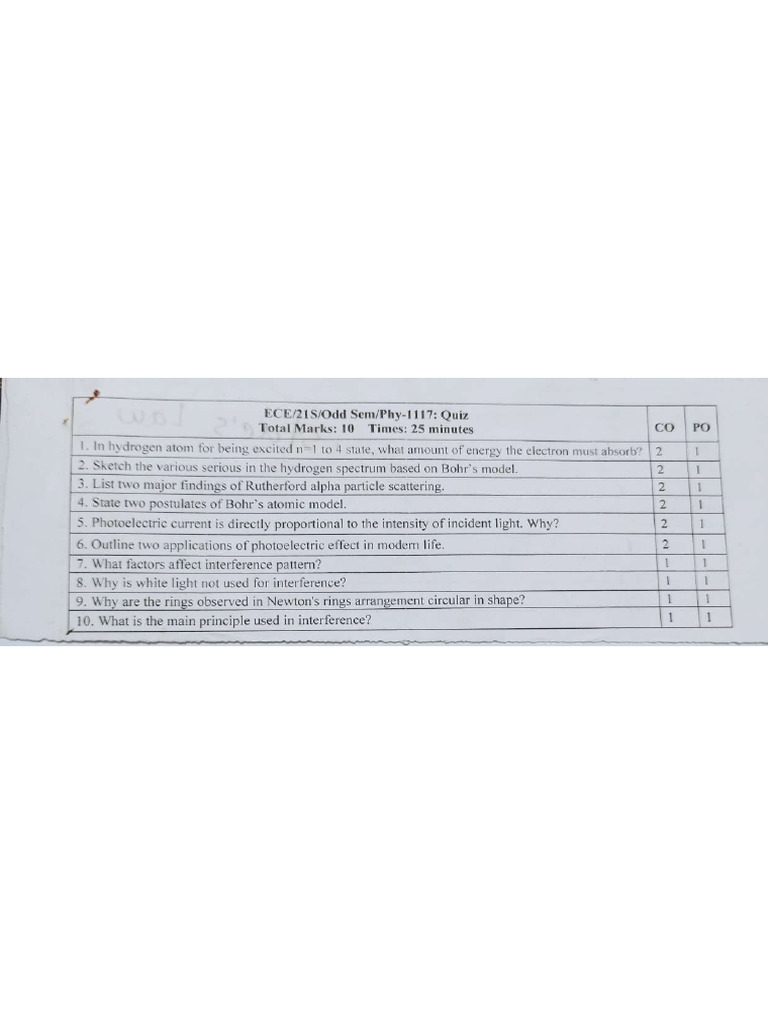 Physics CT | PDF