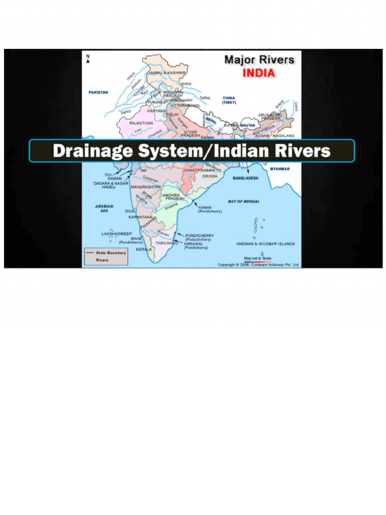 C14Indian Drainage System Indus River System No Anno | PDF