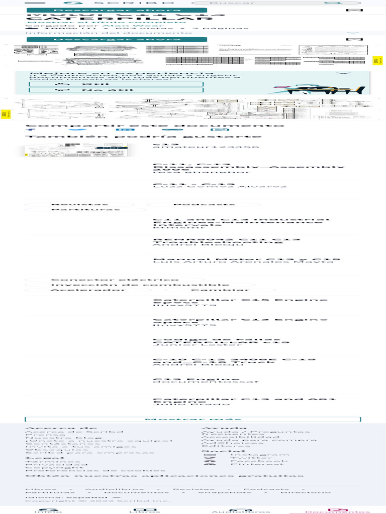 Diagrama Electrico Del Motor C11 C13 CATERPILLAR PDF Electrical ...
