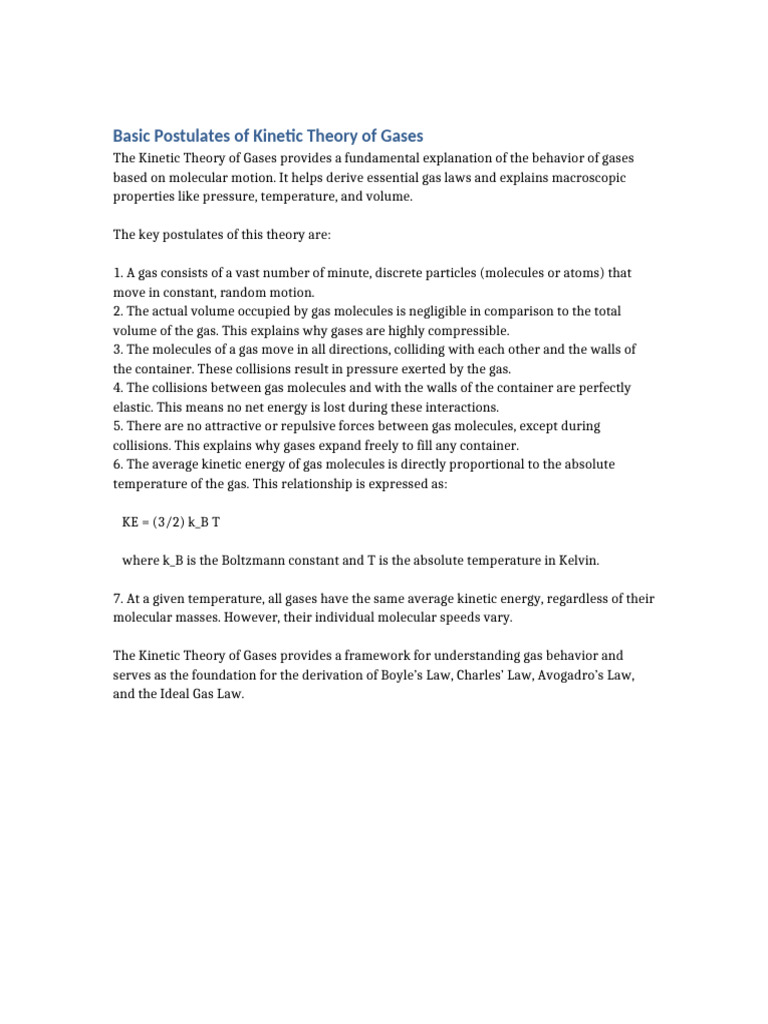 Physics Assignment Class 11 | PDF | Gases | Temperature