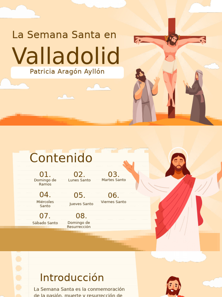 Presentacion Semana Santa | PDF | Pascua de Resurrección | Observancias ...