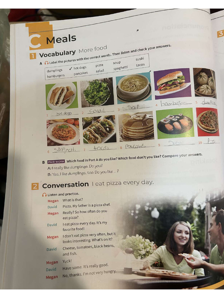 Inglés Food | PDF