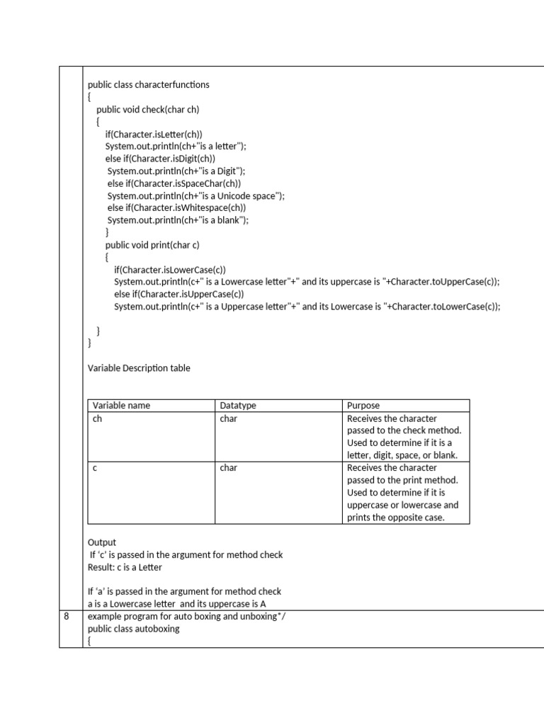 practicals 12348 | PDF | Letter Case | Object Oriented Programming