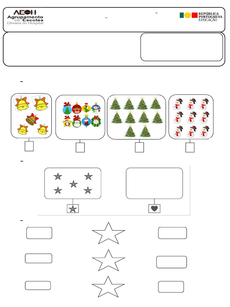 Ficha Sumativa Matemática 1.ºano NO GM | PDF