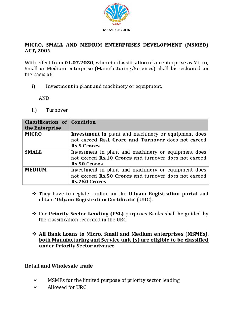 MSME Proposal Review Timeline Guidelines | PDF | Loans | Small And ...