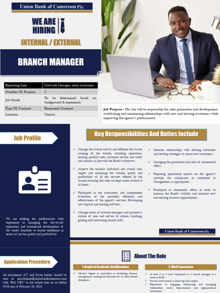 Branch managers | PDF | Banks | Sales