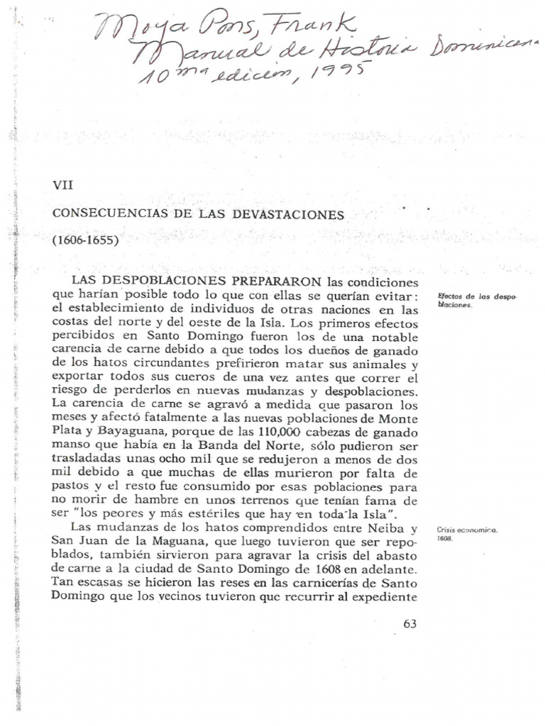 Consecuencias de Las Devastaciones. | PDF