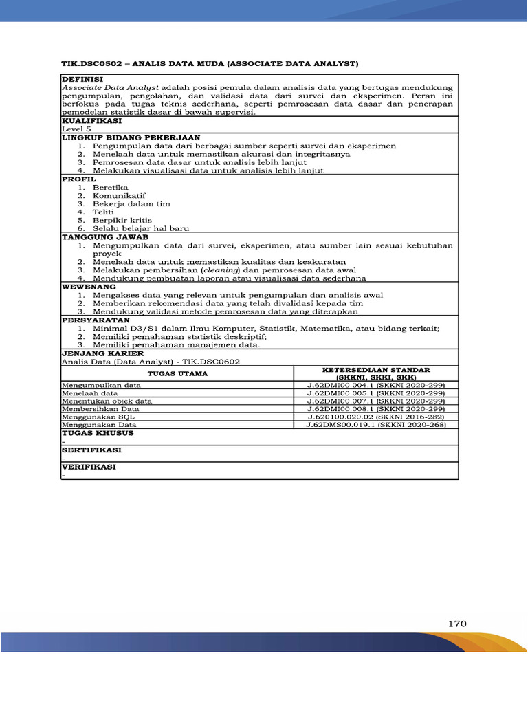 Skema Analis Data Muda | PDF