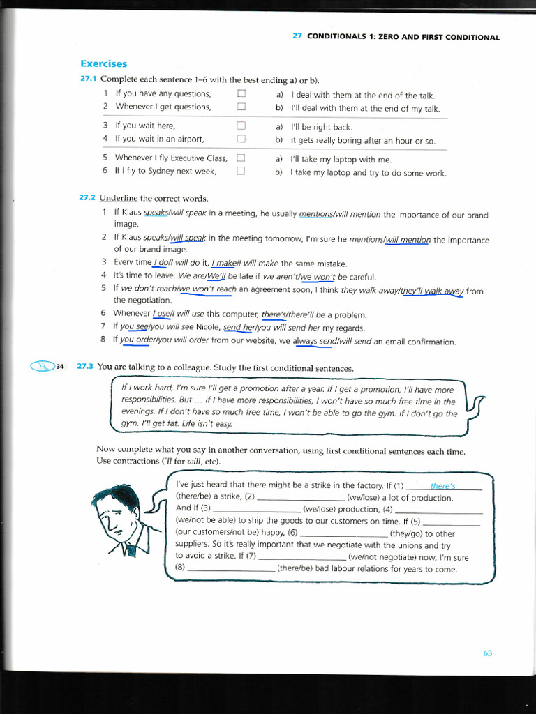Conditionals 1 Pdf