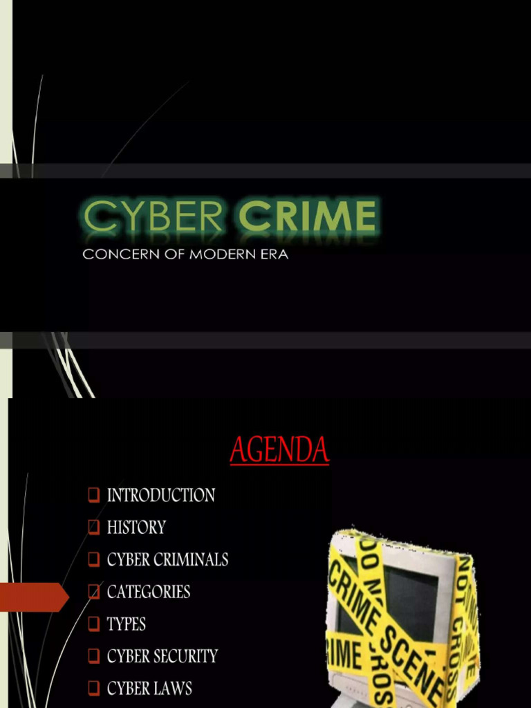Cyber Crime | PDF