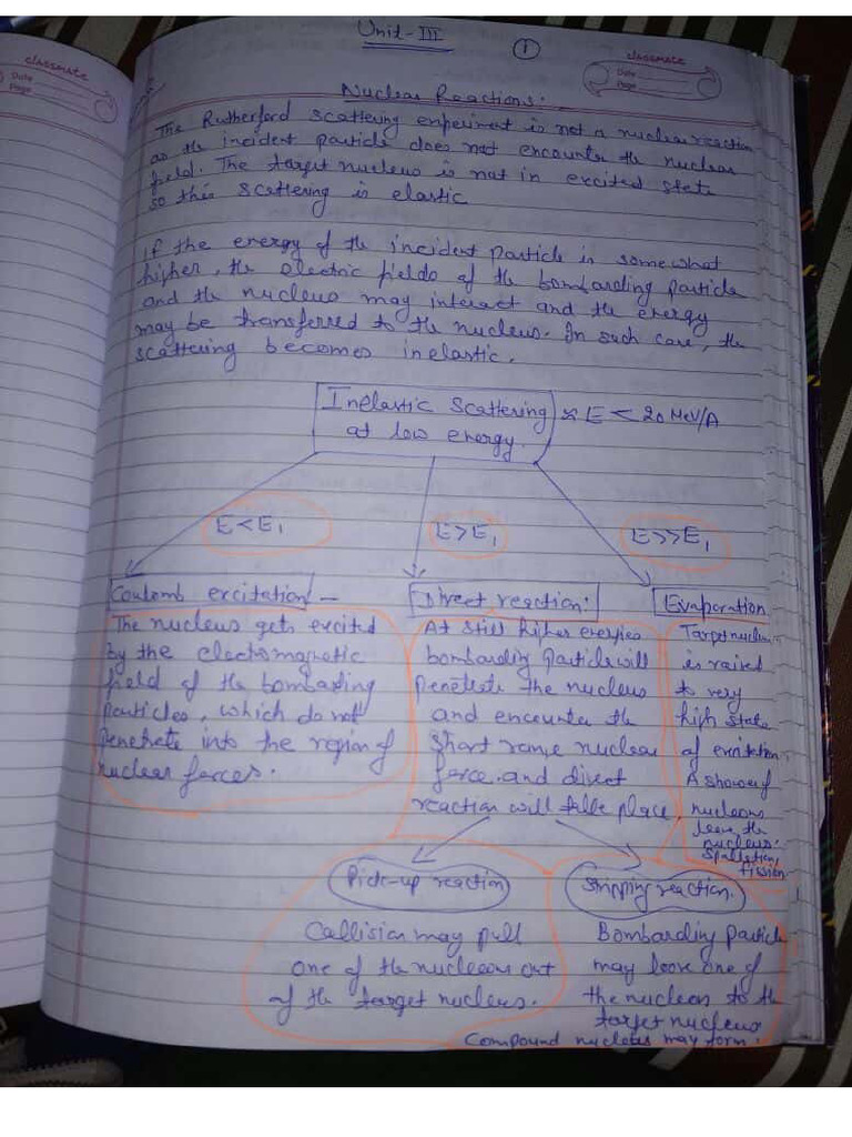 Nuclear Reactions Unit 3 | PDF