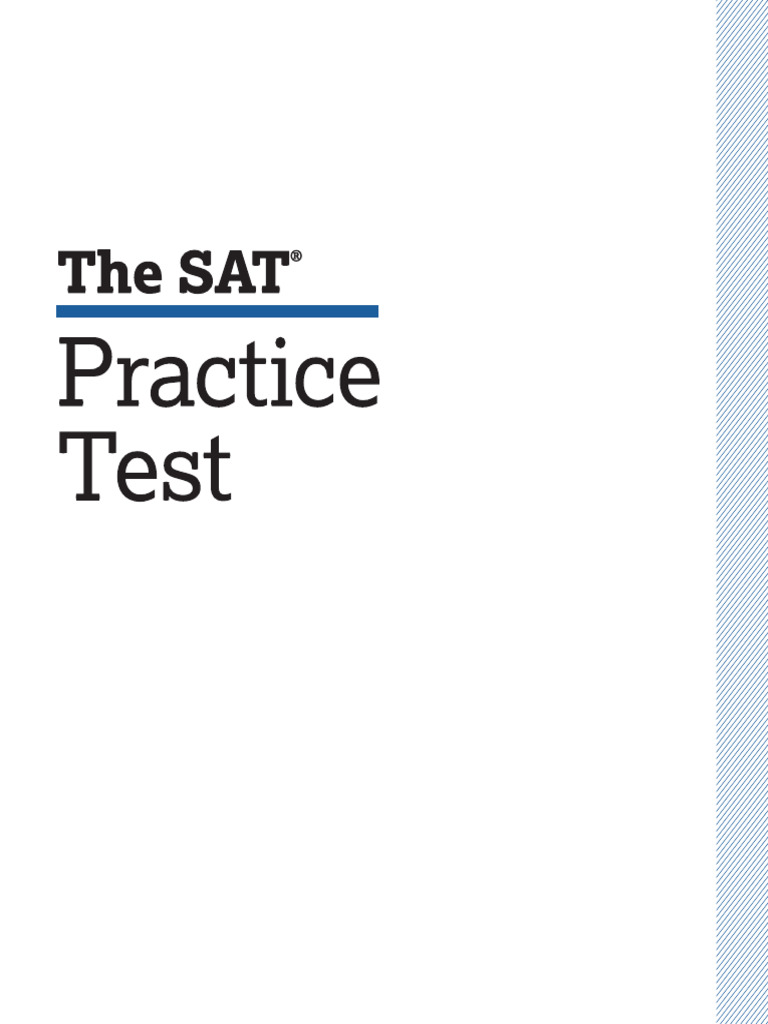 SAT-Practice Test - Digital | PDF | Sat