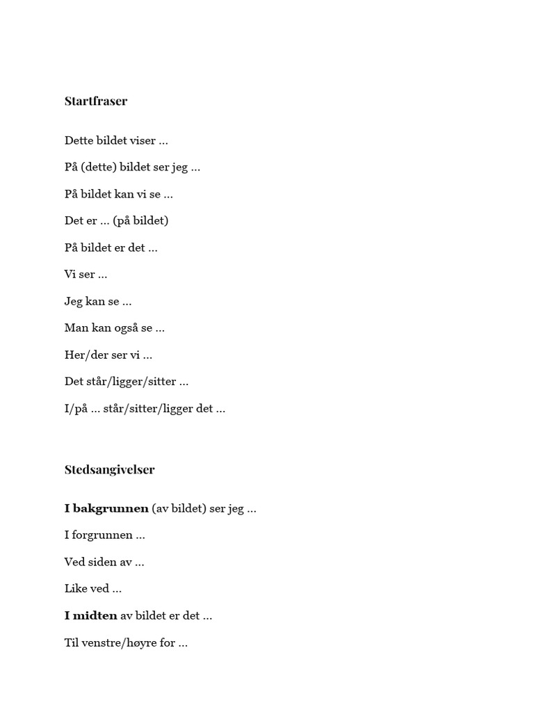 Beskriv bildet | PDF