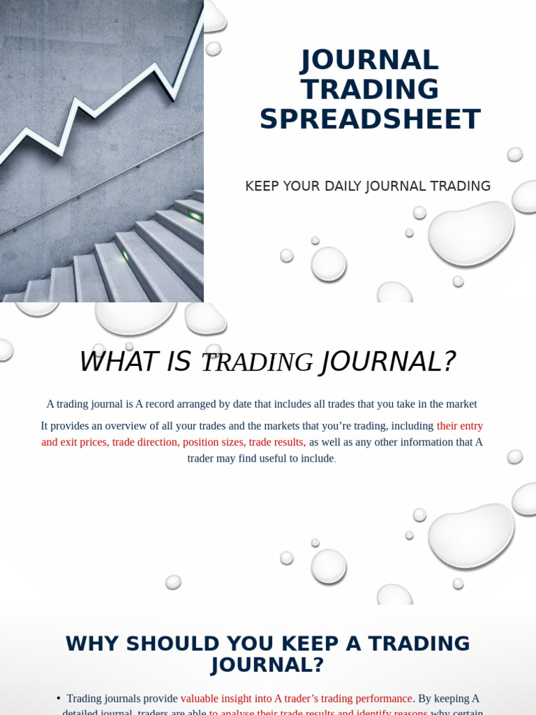 Using A Trade Journal | PDF | Foreign Exchange Market | Market (Economics)