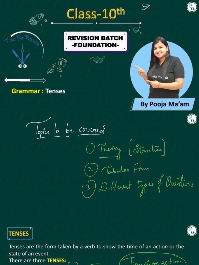 Class 10 Tenses | PDF