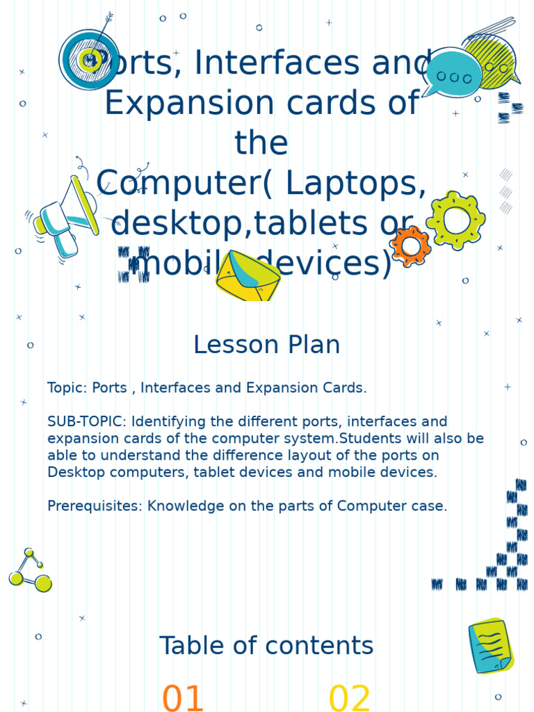 Week Six-Ports, Interfaces and Expansion Cards | PDF | Usb | Personal ...