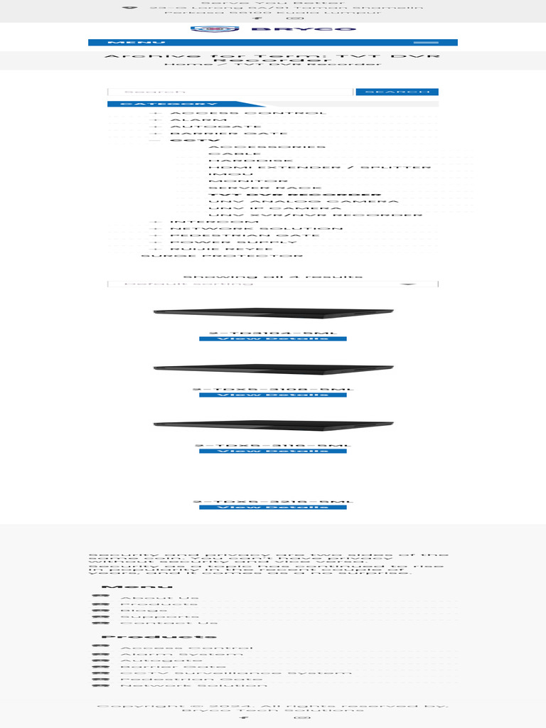 TVT DVR Recorder - Solution | PDF