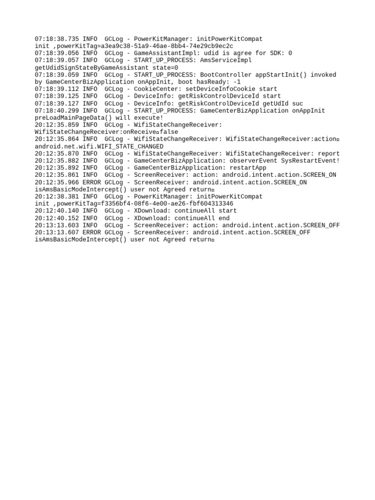 Developer Log: GameCenter Init | PDF