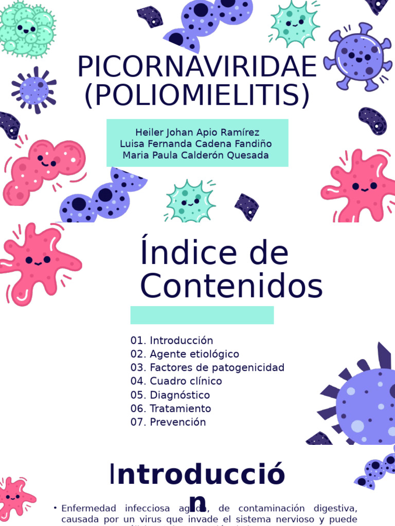 Poliomielitis: Causas, Síntomas y Prevención | PDF | Medicina ...