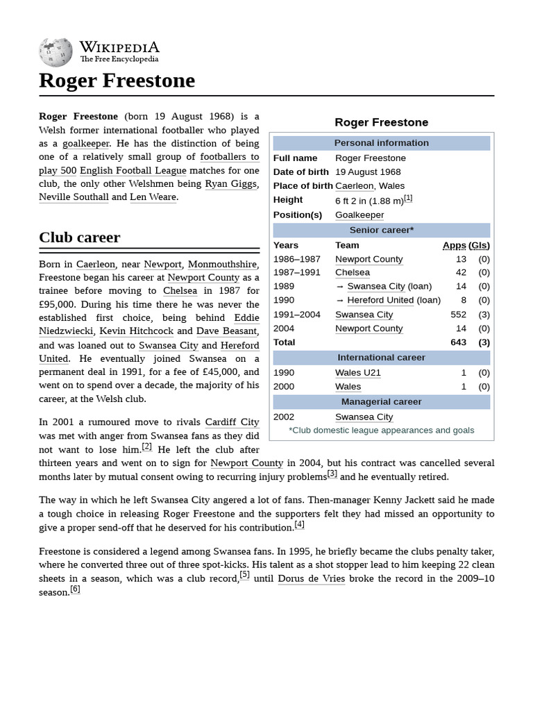 Roger_Freestone | PDF | English Football Club Seasons | Association ...