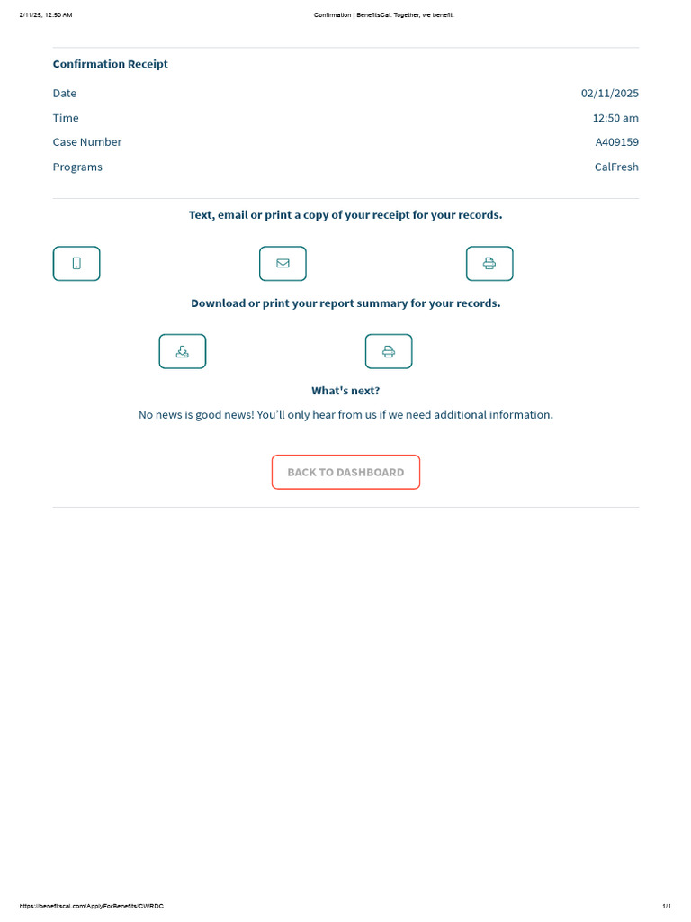 Confirmation _ BenefitsCal. Together, we benefit_ | PDF