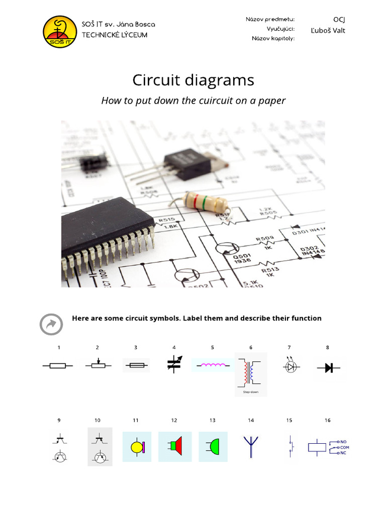 el. circuit symbols - tretiaci | PDF | Rectifier | Electrical Circuits