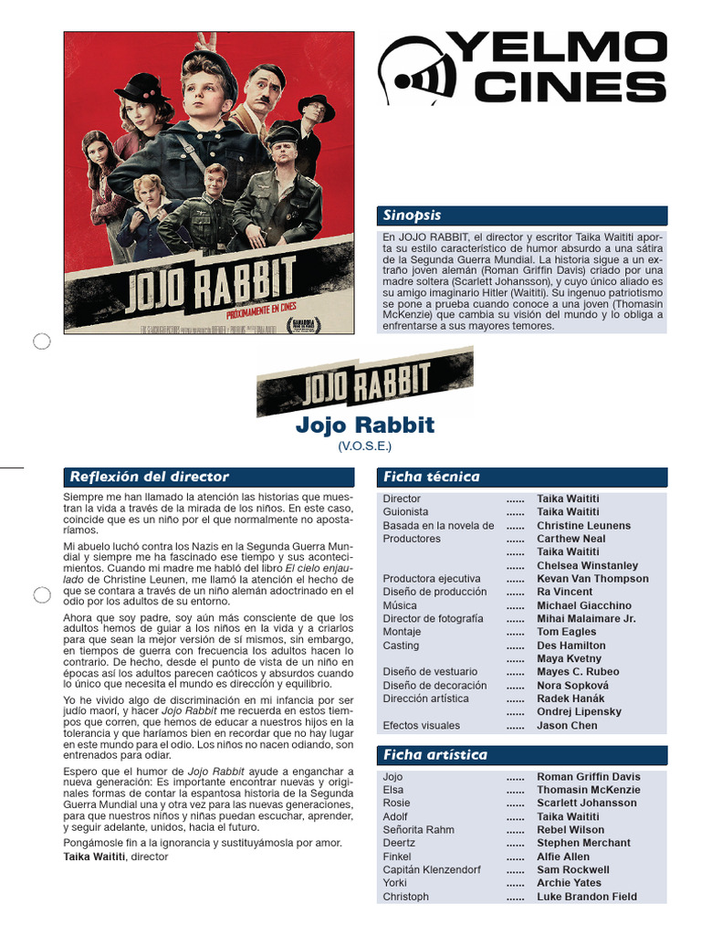 Jojo Rabbit | PDF