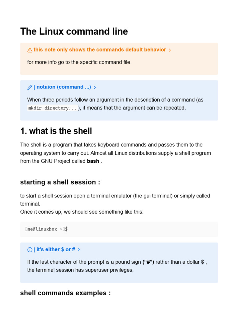 TLCL Resume-1 | PDF | Sudo | Computer File