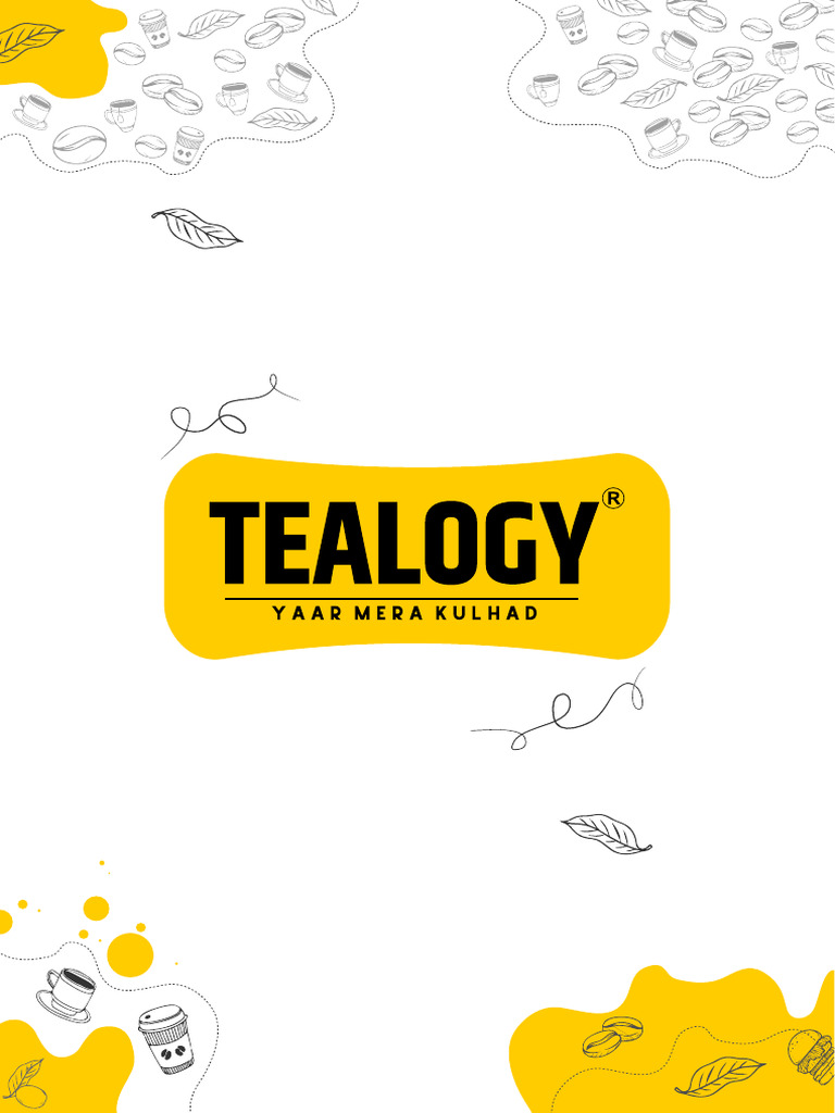 Tealogy Cafe Menu Overview | PDF | Indian Cuisine | South Asian Cuisine