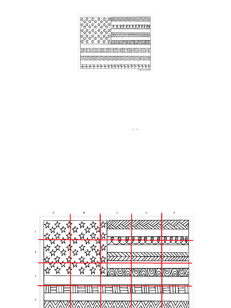 Patriotic Activity-American Flag Collaboration Poster | PDF