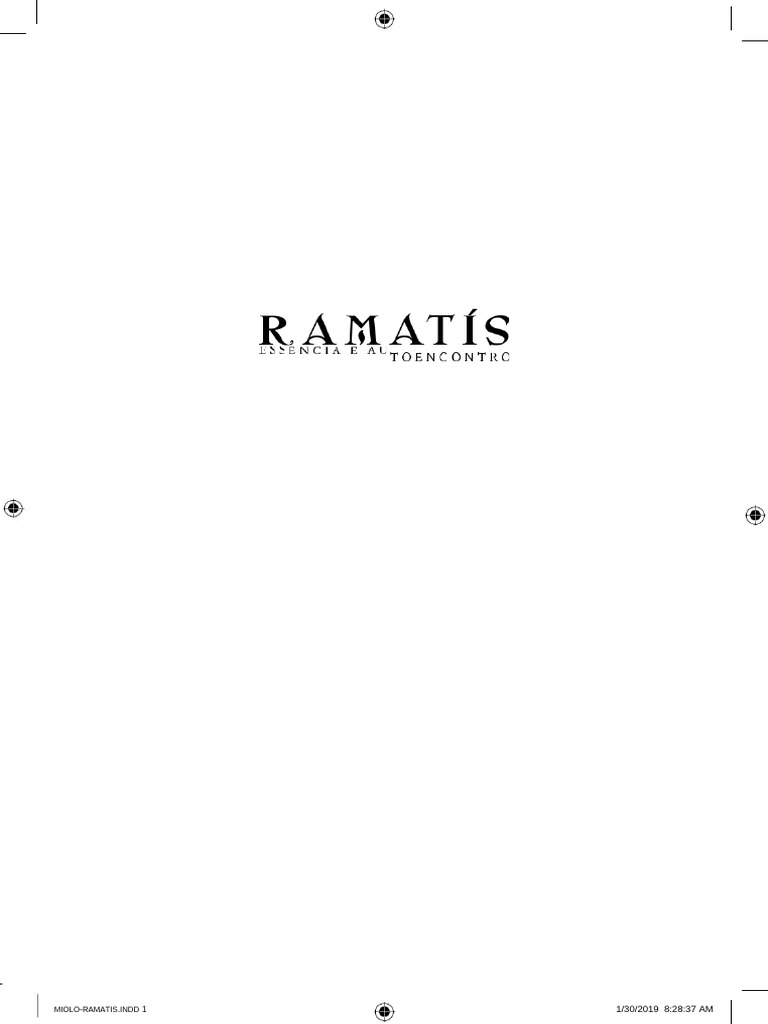 BR Ramatis P 102 Essencia e Autoencontro 2019 | PDF | Amor | Pensamento