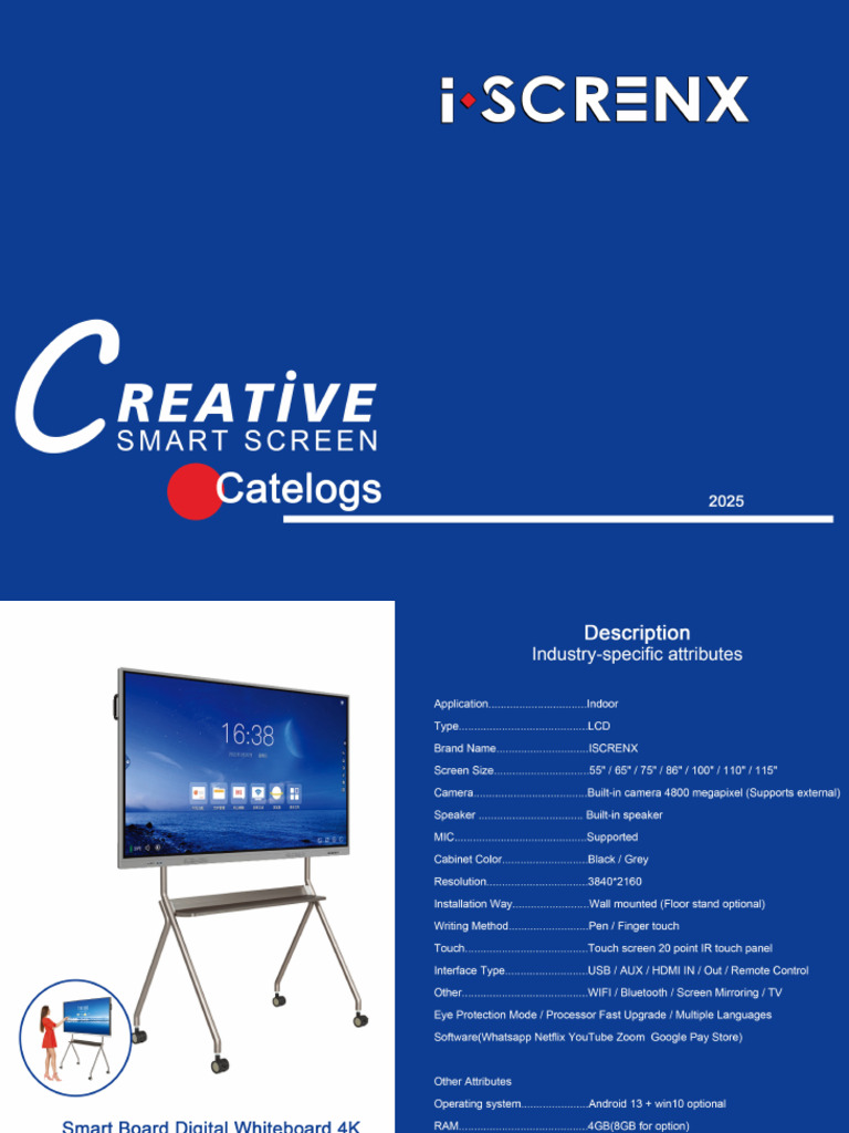 1 - ISCREEN Catalogs 2.0 | PDF