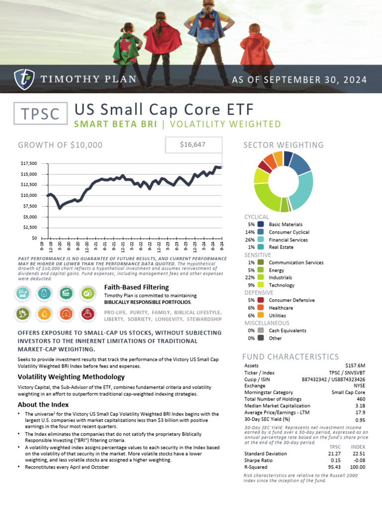 US Small Cap Core ETF Overview | PDF | Investment Fund | Exchange ...