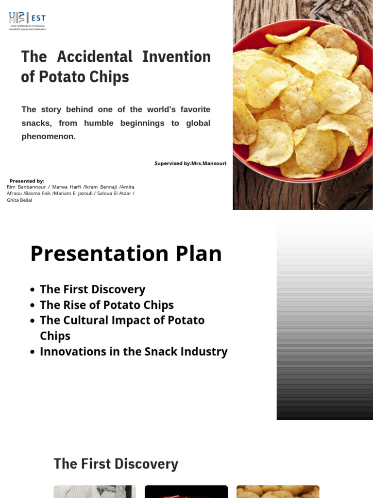 The Accidental Invention of Potato Chips | PDF | Potato Chip | Cuisine