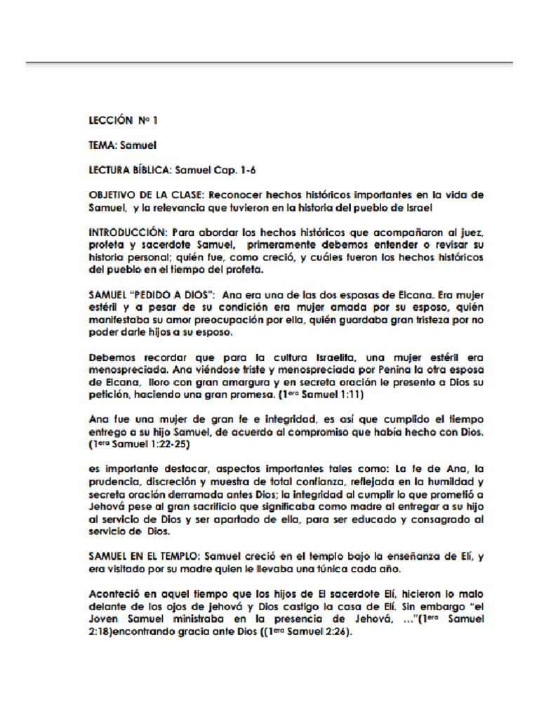 SAMUEL | PDF