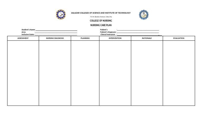 NCP-Format-Legal-Size 2 | PDF