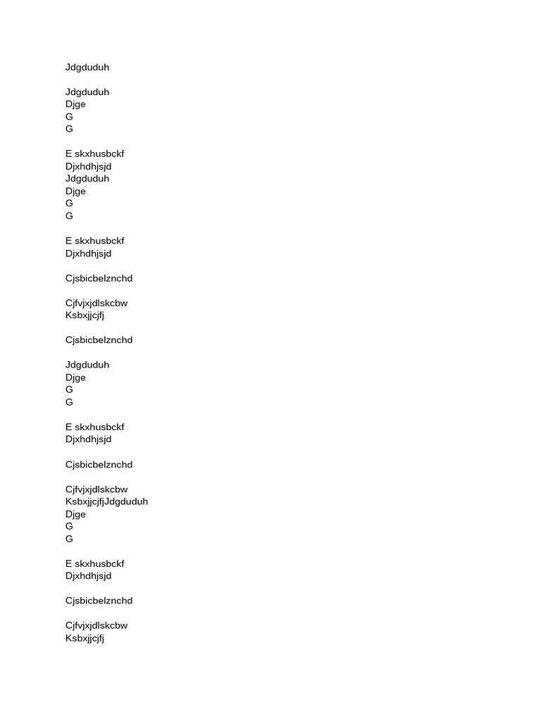 Nonsensical Text Placeholder | PDF